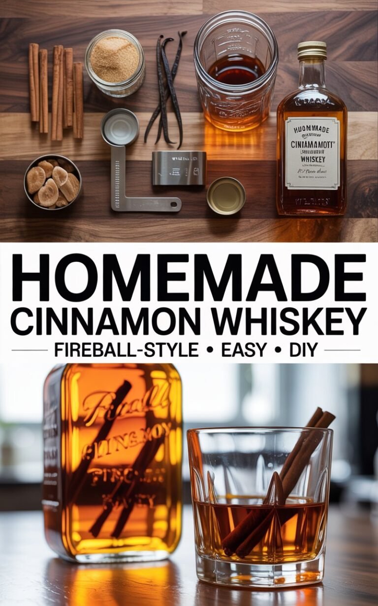 How I Make Homemade Fireball Cinnamon Whiskey at Home - lifeinspohub.com